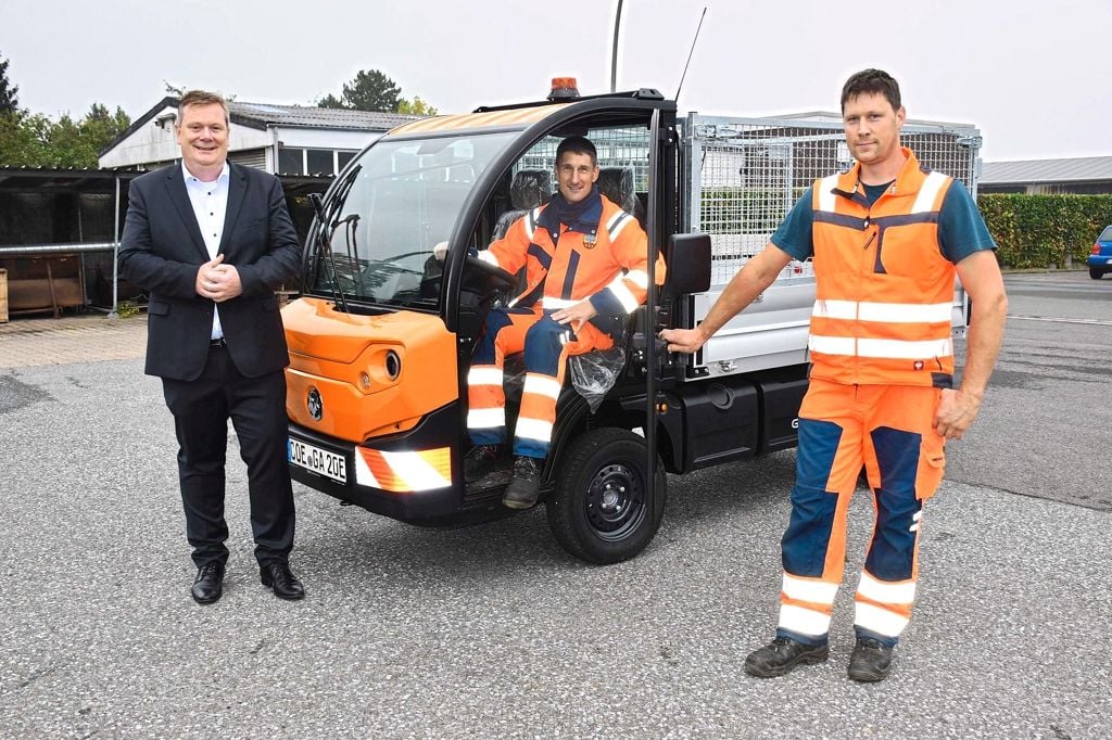 Bauhof ist nun auch elektrisch unterwegs