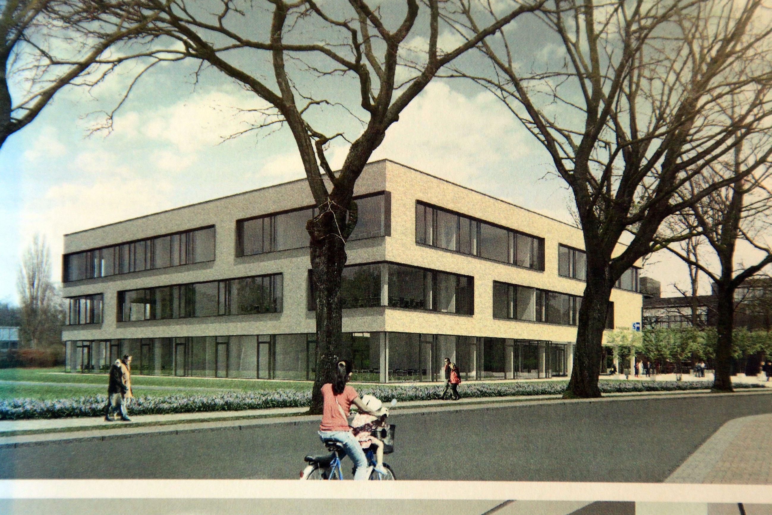 Erster Spatenstich am IHK-Weiterbildungszentrum Münster