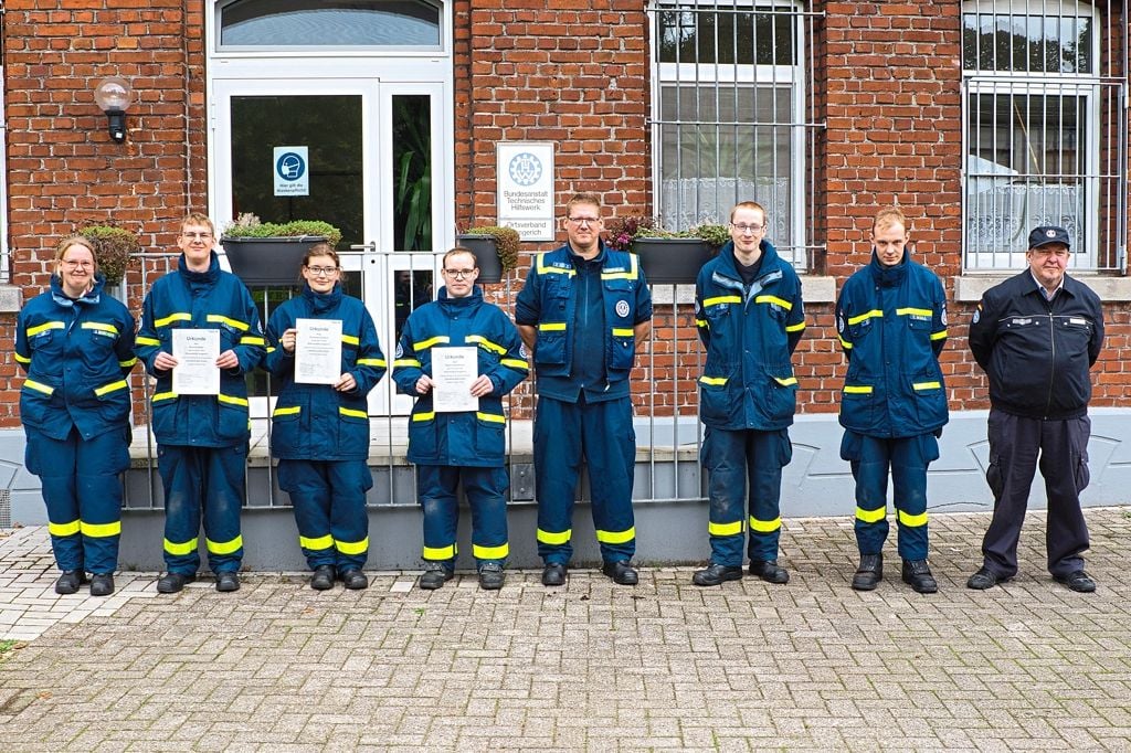 Intensive Ausbildung erfolgreich absolviert