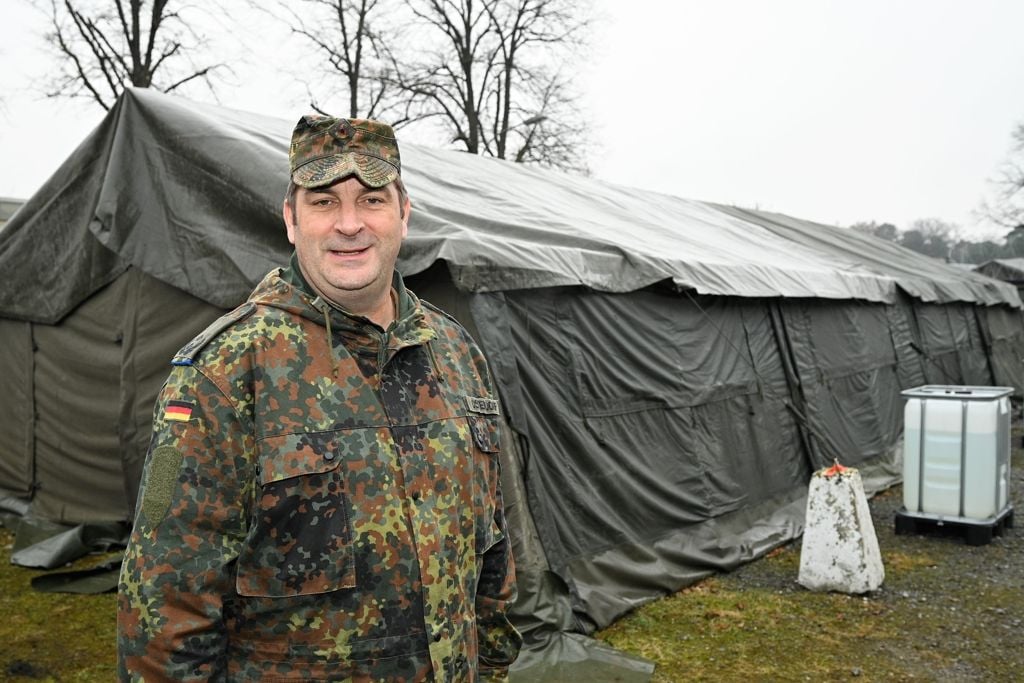 Nato-Übung in der Normandy Barracks in Paderborn