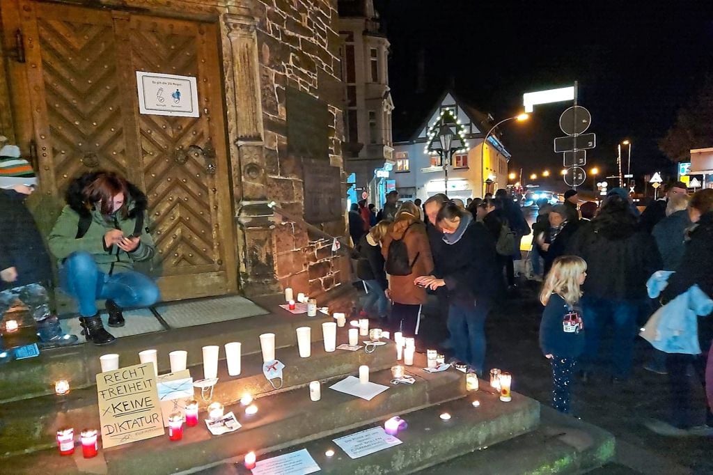 Stiller und friedlicher Protest