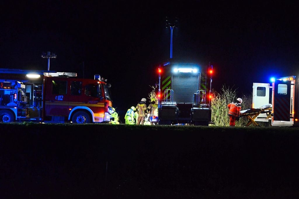 Schwerer Unfall auf der B 54 bei Gronau