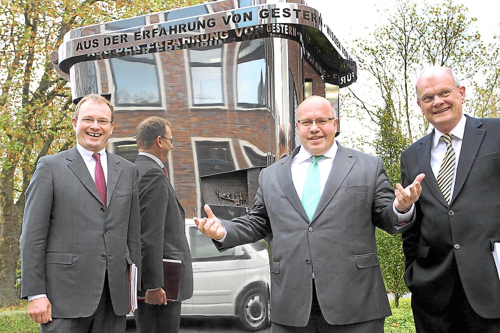 Umweltminister Altmaier besucht Remondis und wirbt für seine Wertstofftonne