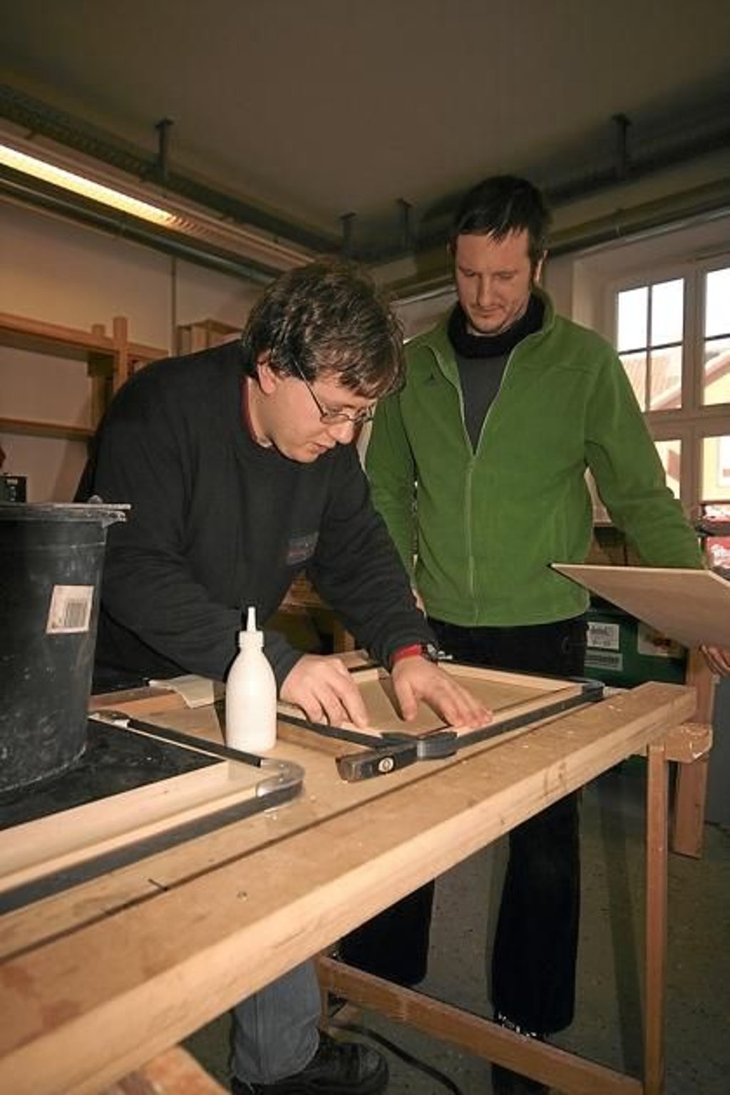 Die Arbeit schafft Struktur