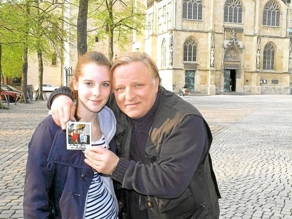 Foto-Termin mit Tatort-Kommissar