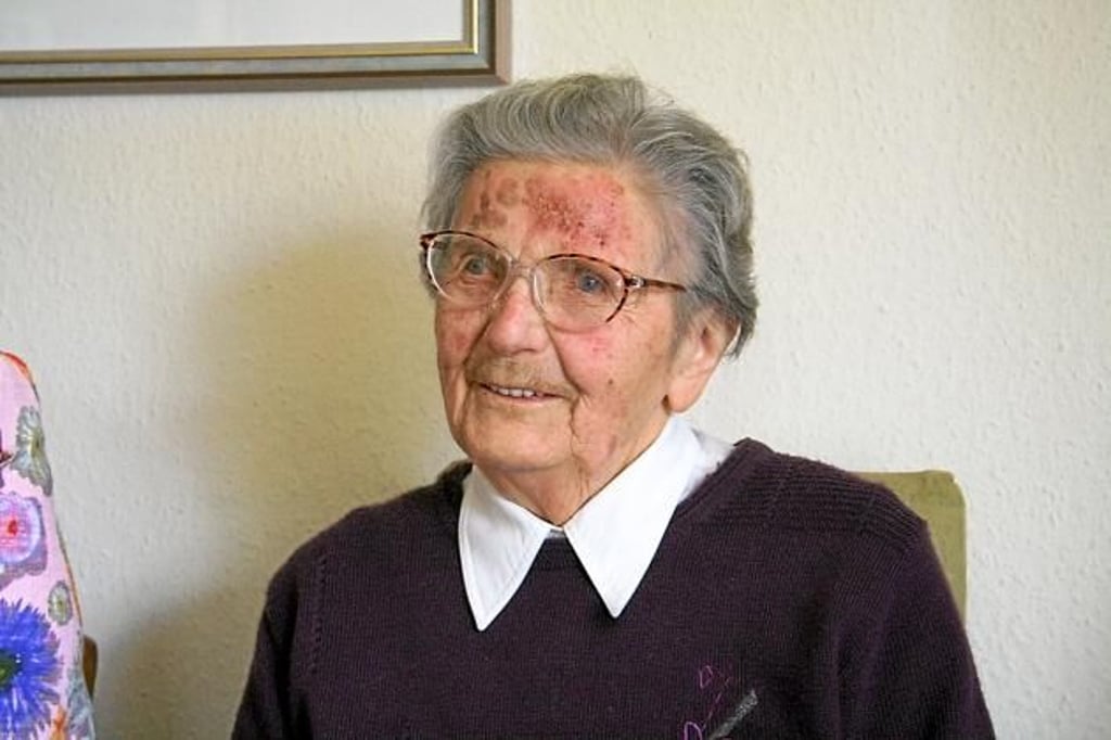 Helene Wolf feierte ihren 99. Geburtstag