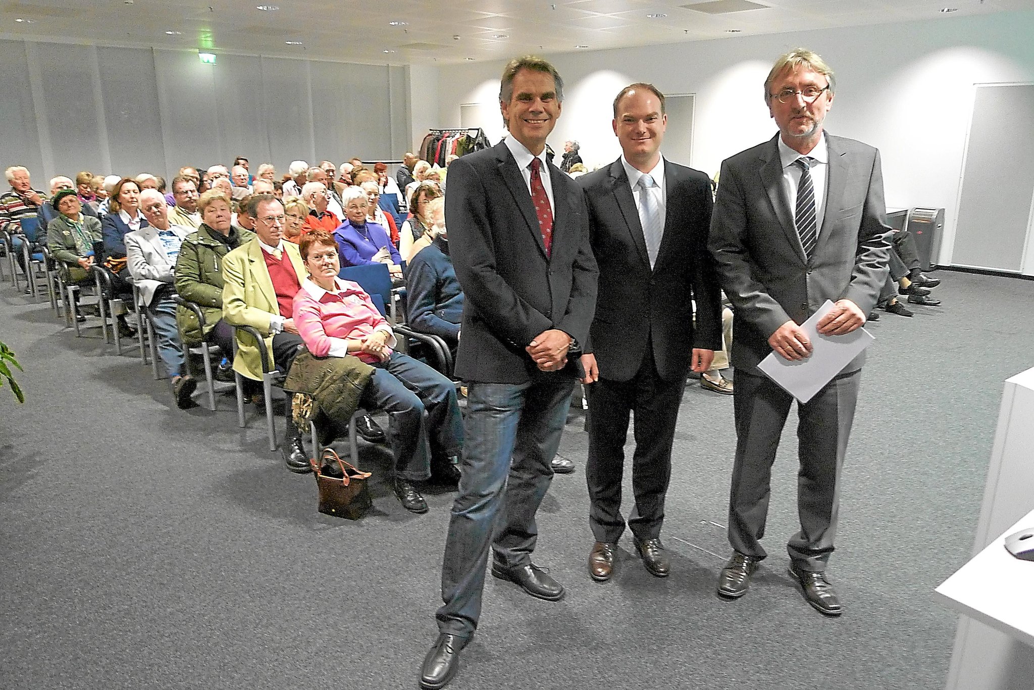 Abendvisite mit Prof. Dr. Stummer und Dr. Klingenhöfer