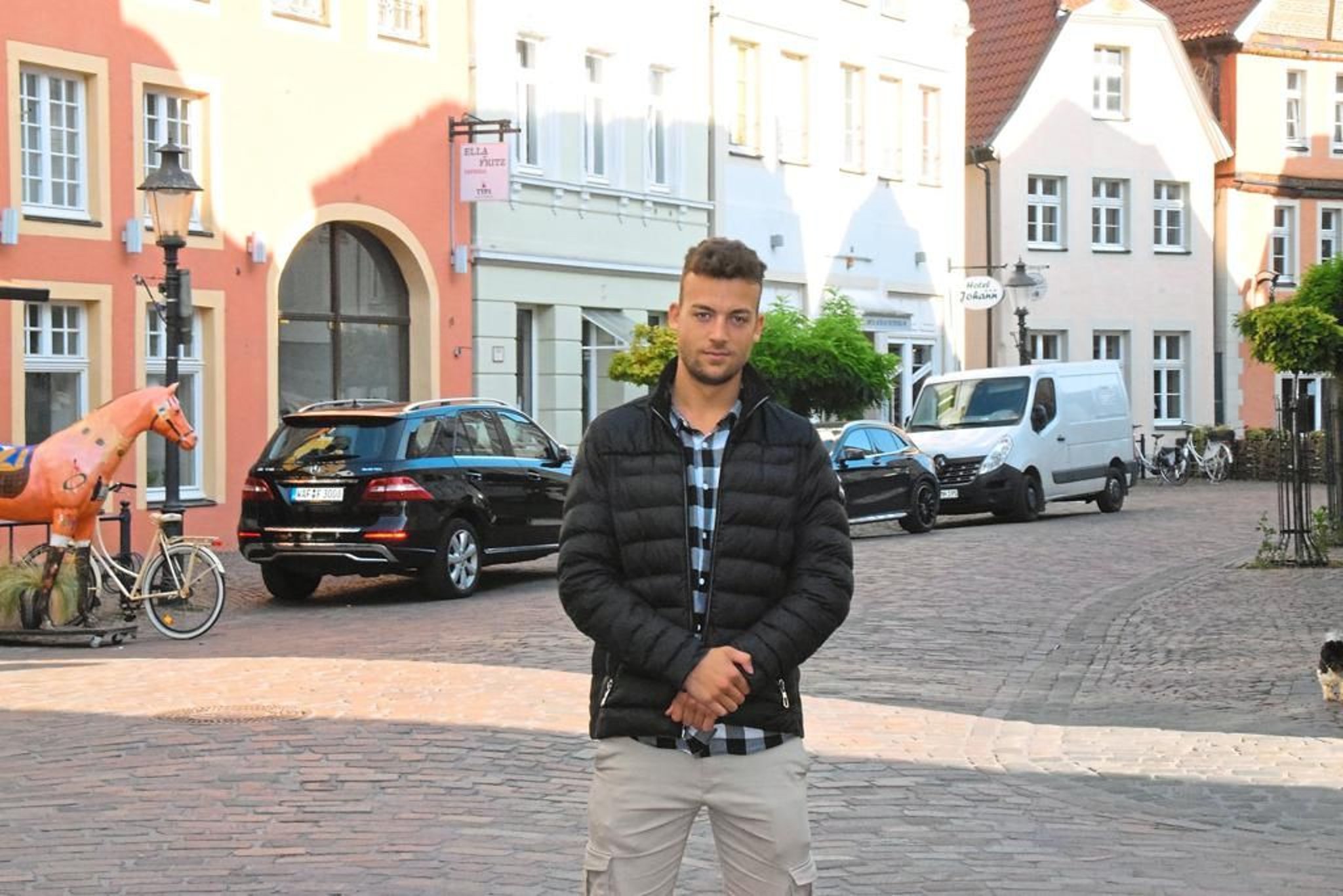 Der Rapper SN alias Sebastian Homburg