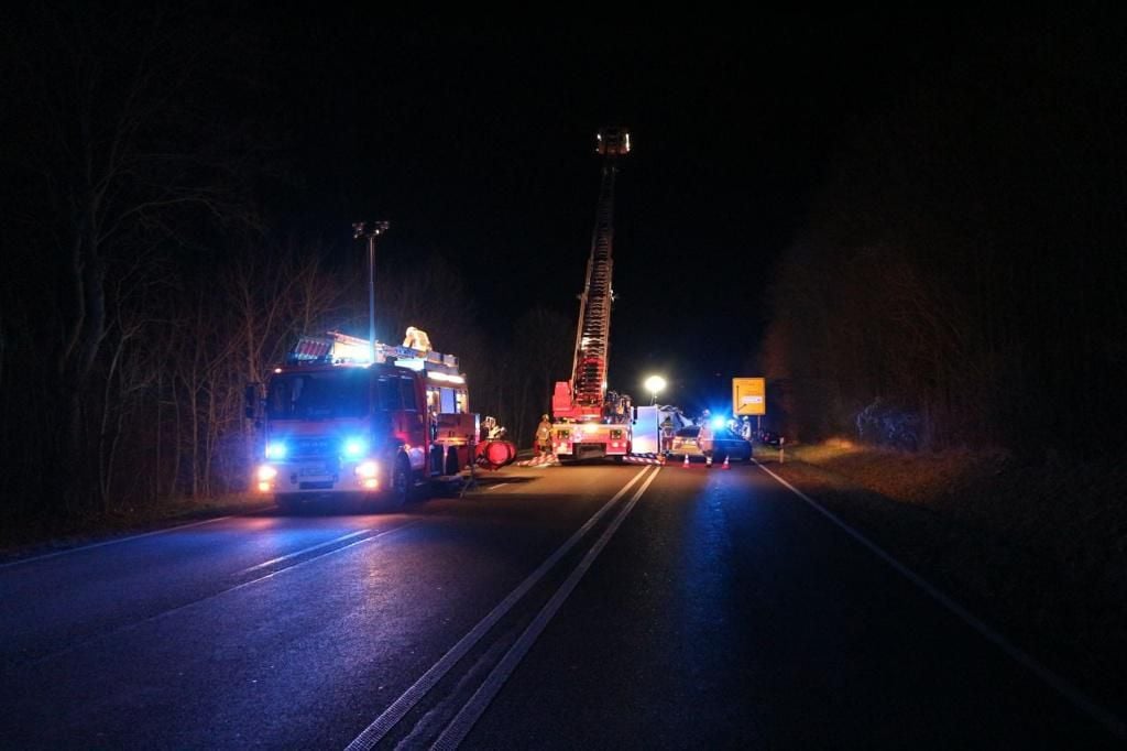 Tödlicher Unfall auf der B64