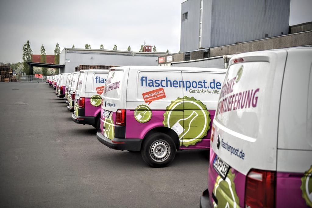 Flaschenpost schafft 1000 Elektrofahrzeuge an
