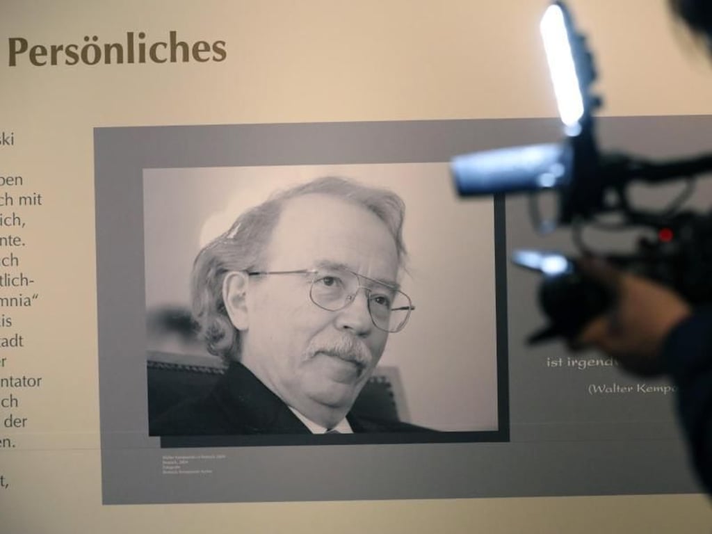Walter-Kempowski-Ausstellung in Rostock