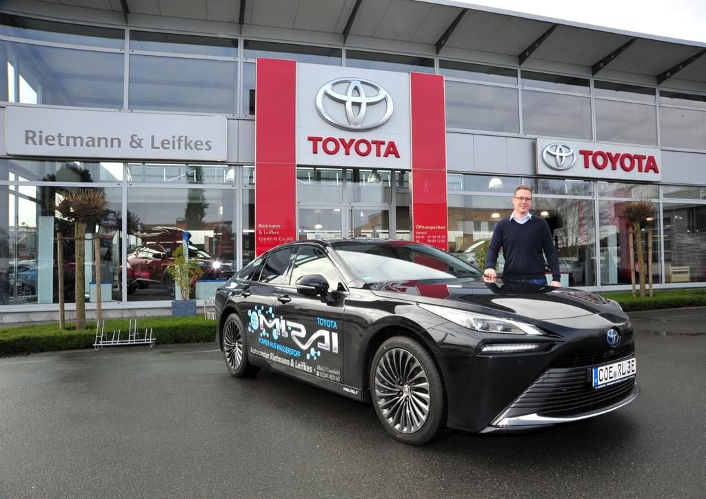 Toyota Mirai: Kleines Kraftwerk ohne Emissionen