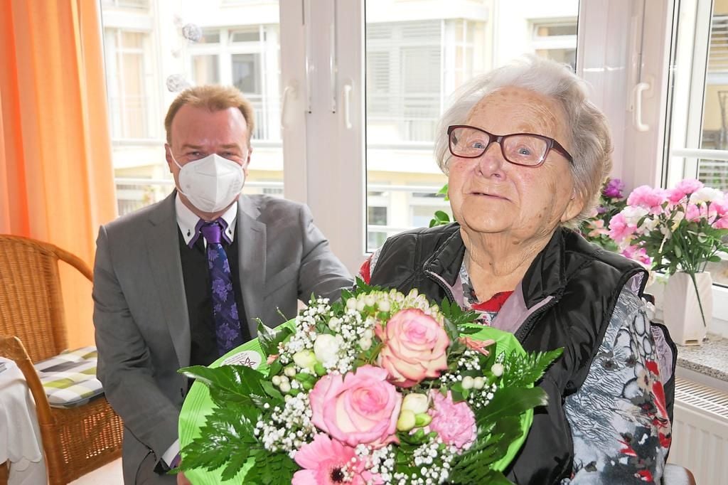 Frieda Lippe ist 100 Jahre alt