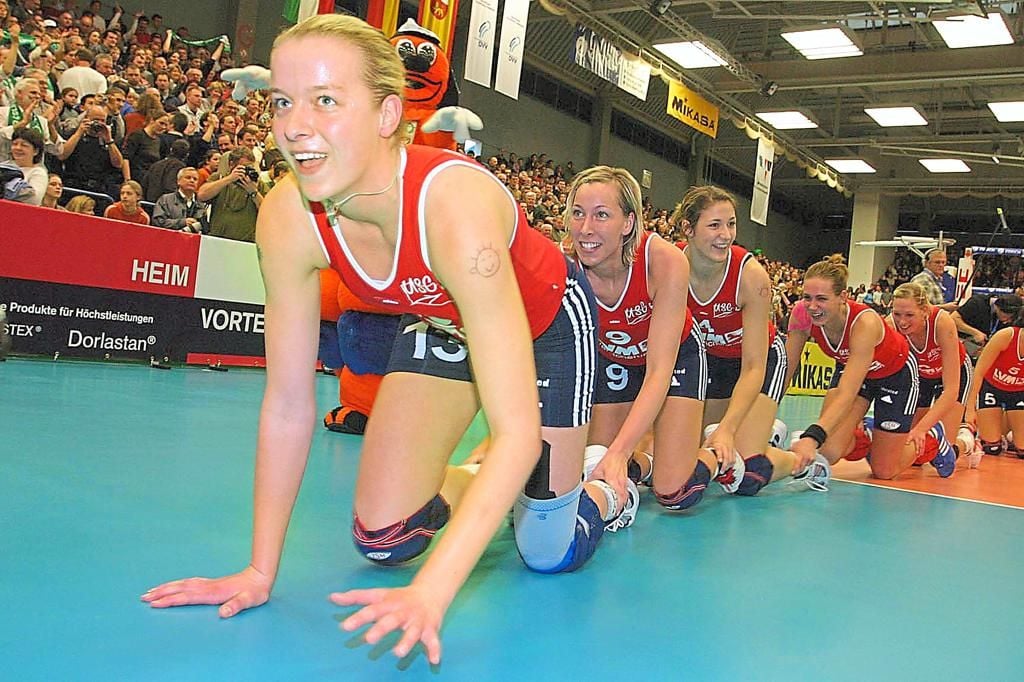 Die Volleyballerinnen und ihre wunderbaren Double-Jahre