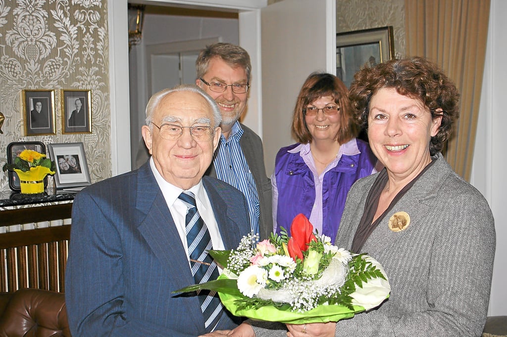 Hugo Heinker feiert seinen 90. Geburtstag