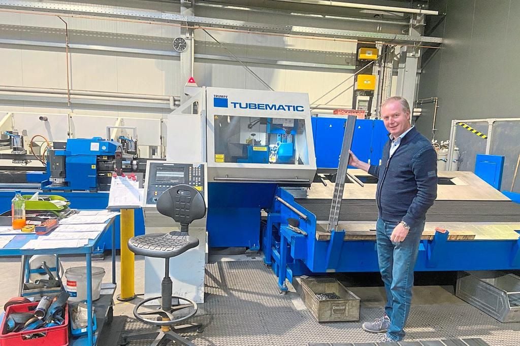 Geschäft funktioniert auch mit Abstand