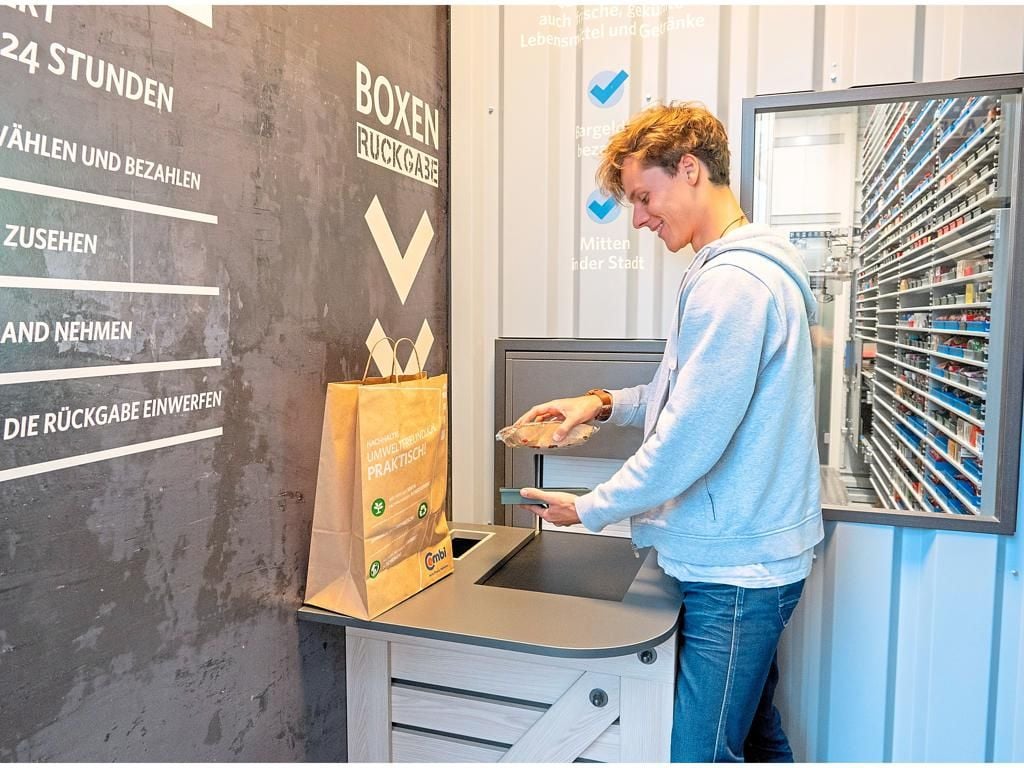 Combi plant Läden auf dem Land