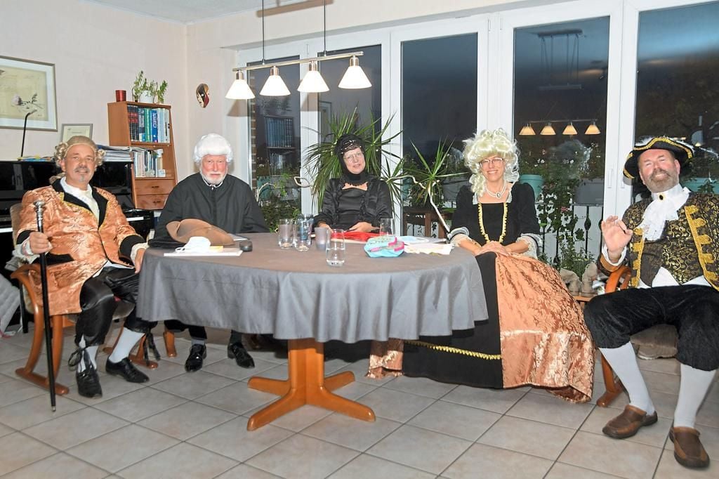 Wohnzimmer-Probe mit Goethe