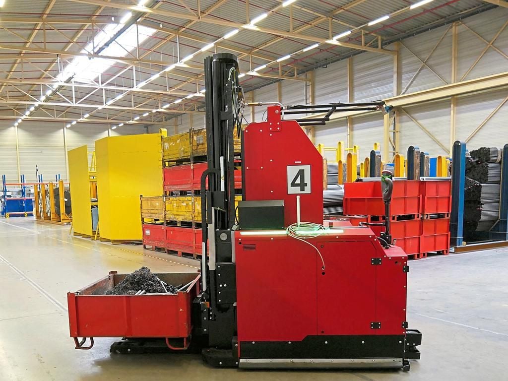 Benteler transportiert fahrerlos