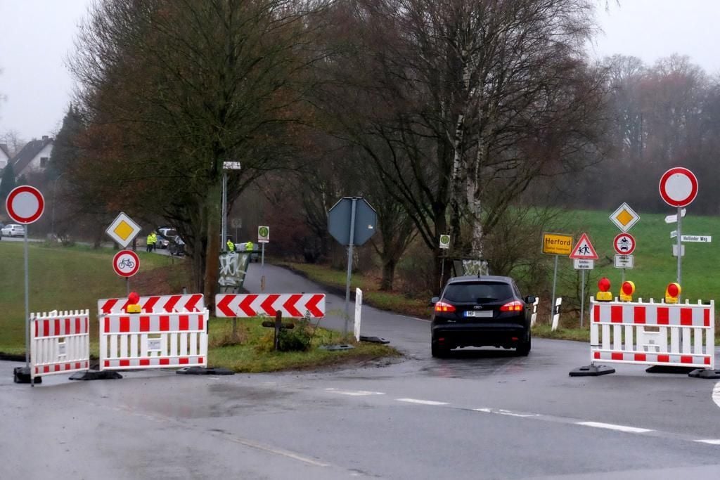 Durchfahrt verboten!