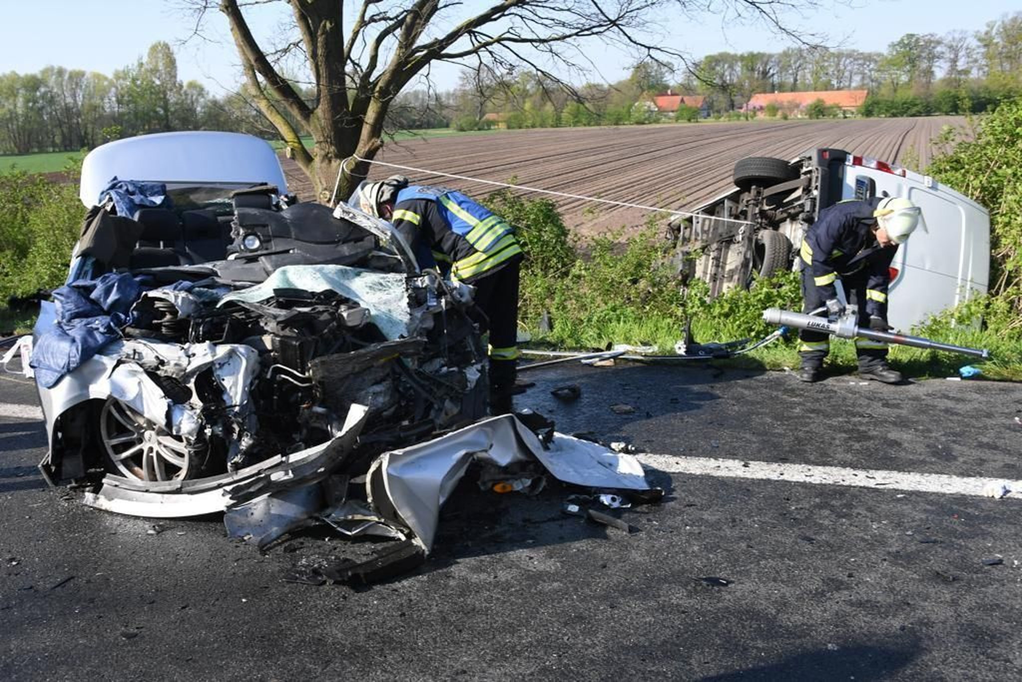 Tödlicher Unfall auf der B64
