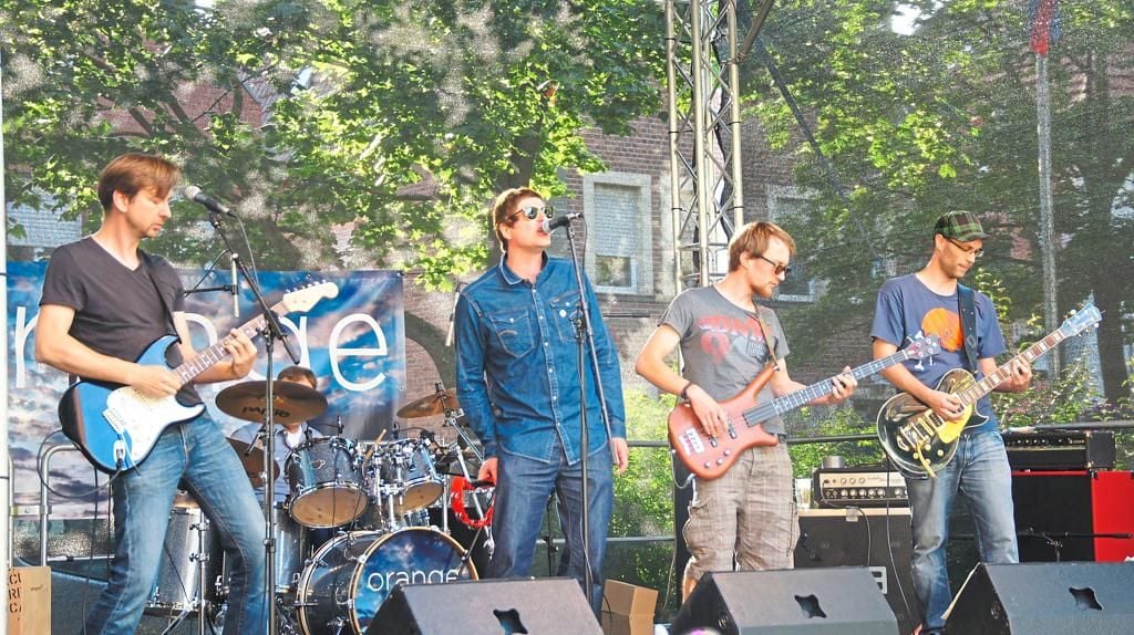 Band Orange eröffnet die Beach-Saison