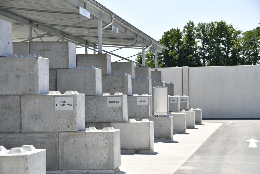 Neuer Wertstoffhof nimmt Betrieb auf