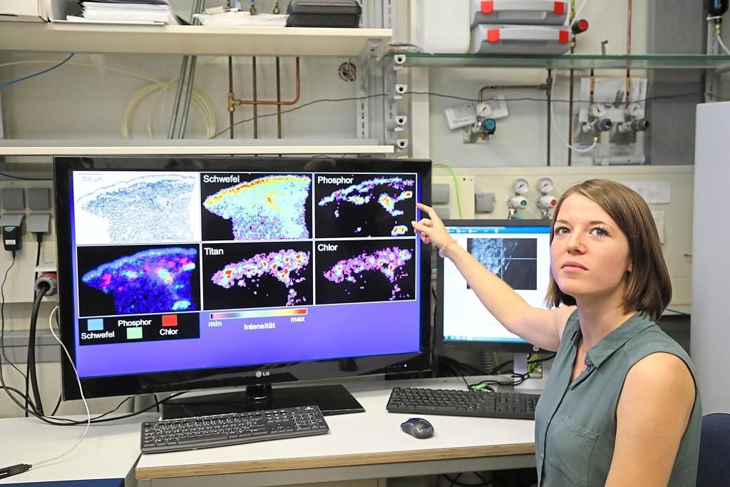 Autolack unter der Haut