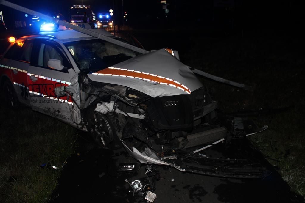 Zusammenstoß bei Blaulichtfahrt