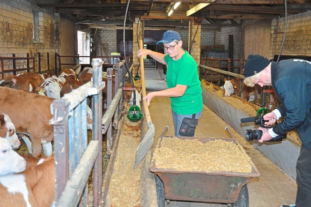 Mit der Kamera in den Stall