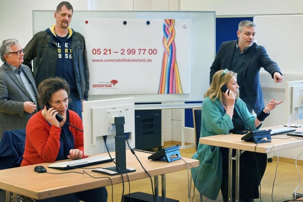 Corona-Hilfe geht an den Start