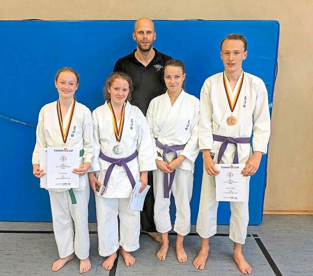 Sechs Medaillen für die TVE-Athleten