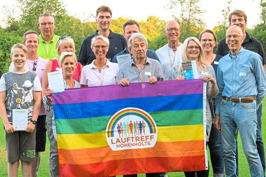 Medaillen für die Grundkurs-Absolventen