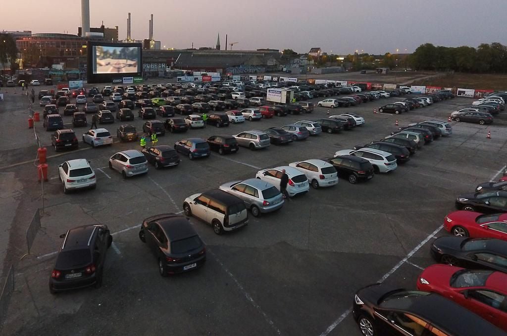 Großer Ansturm auf Tickets für das Autokino Großer Ansturm auf Tickets für das Autokino