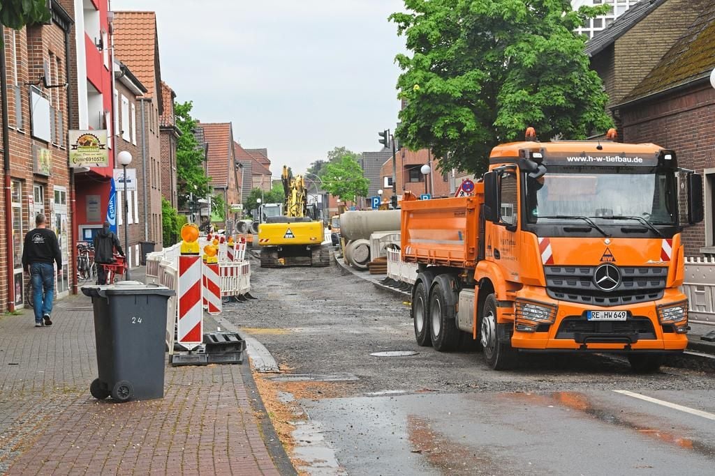 Mit dem Straßenbau startet eine neue Etappe