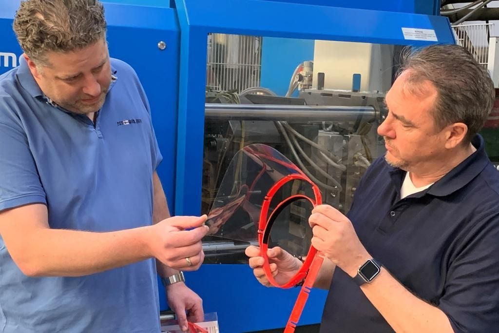 Corona: Henke Gruppe produziert Gesichtsschirme