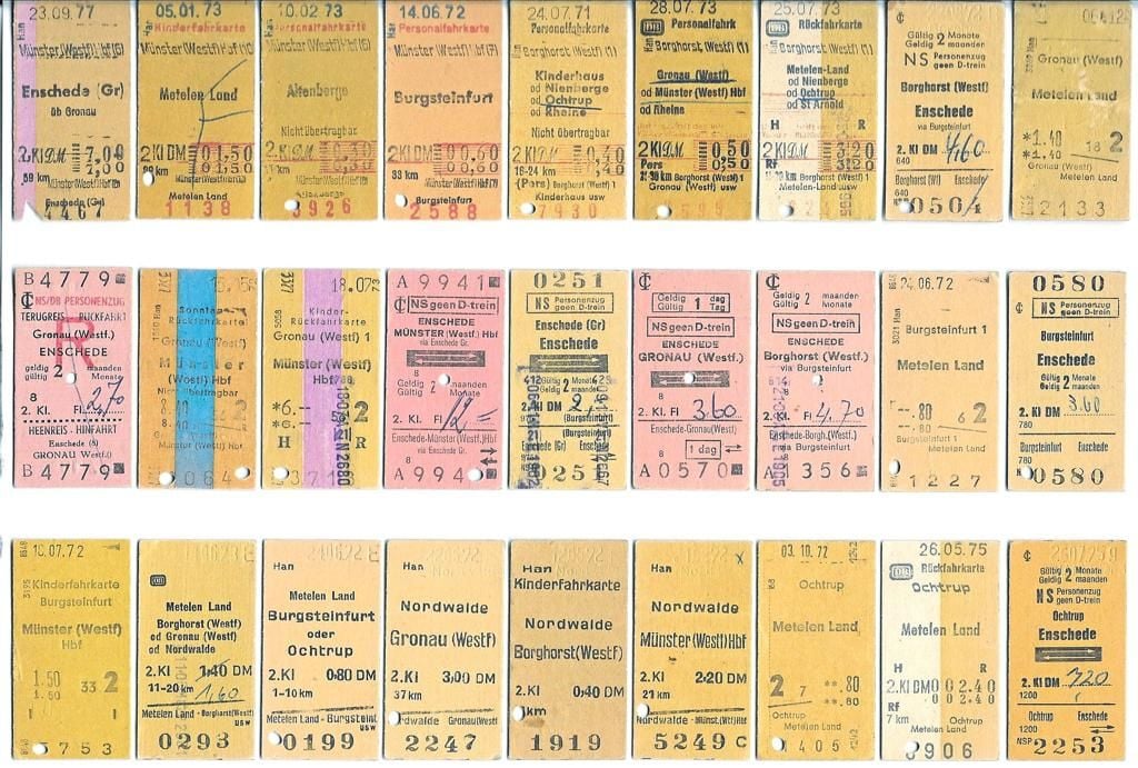 „Zugestiegene bitte die Fahrausweise“