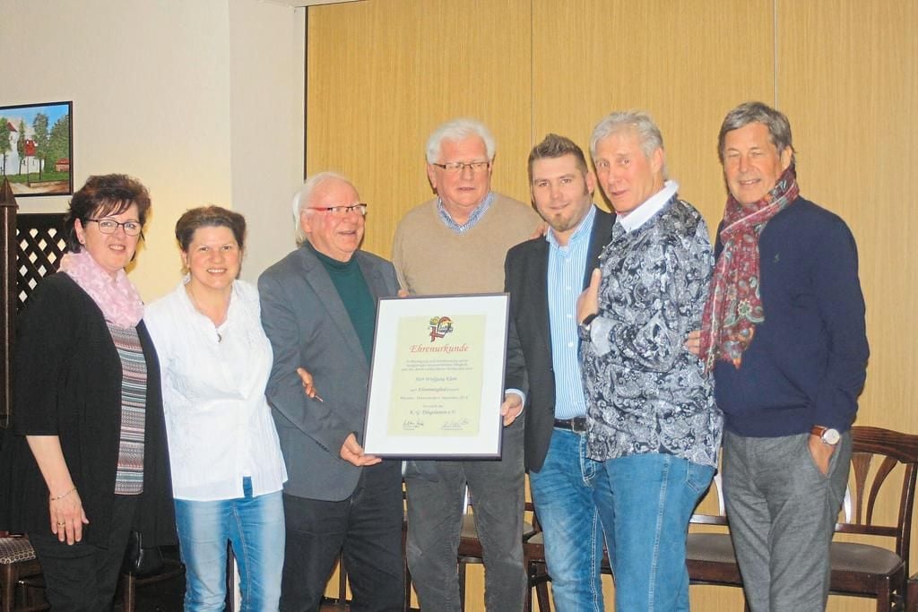 Wolfgang Klein ist Ehrenmitglied
