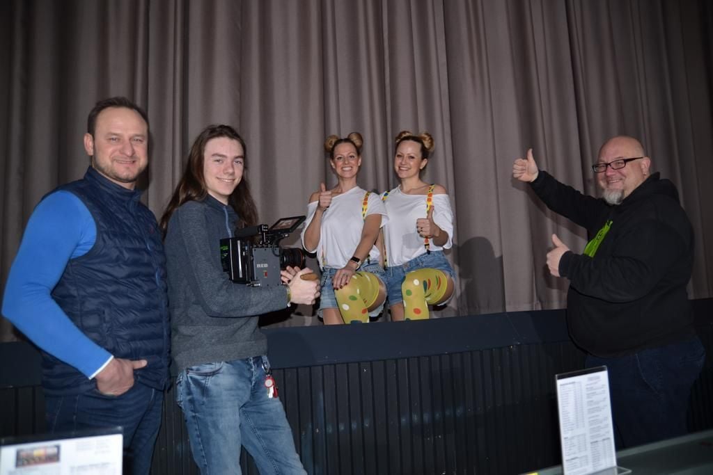 Videodreh im Spenger Kino Videodreh im Spenger Kino