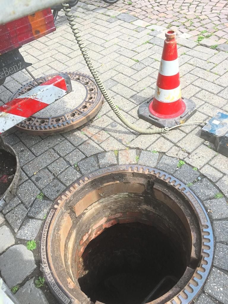 Arbeiten in der Kanalisation