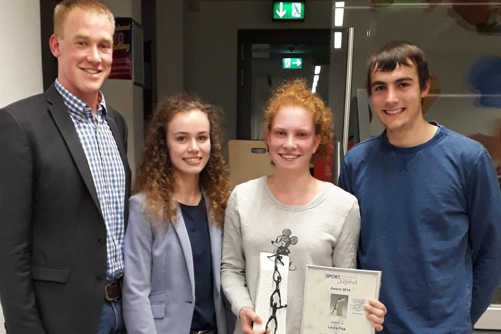 Laura Piek erhält Sportjugend-Award
