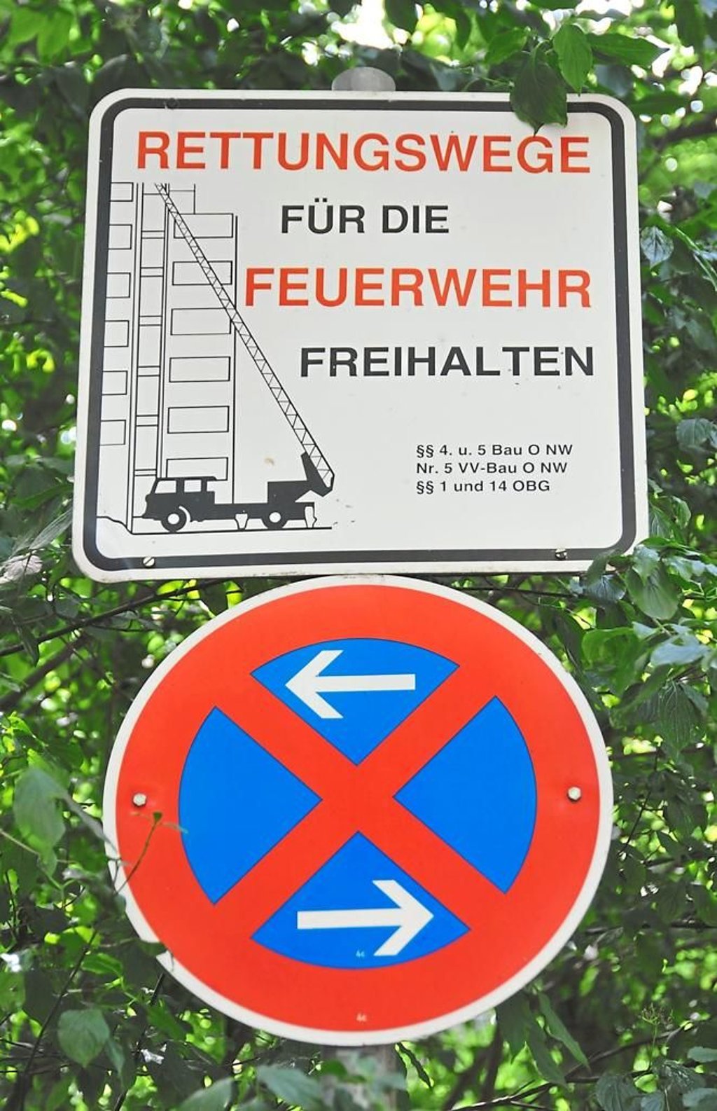 Rettungsweg für Einsatz war versperrt