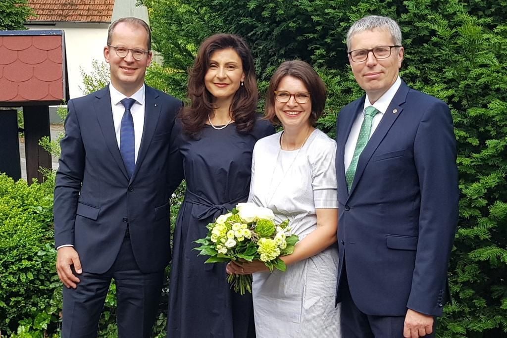 Neuer Präsident im Amt