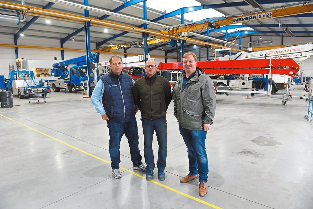 Neue Heimat für den Kran-Service