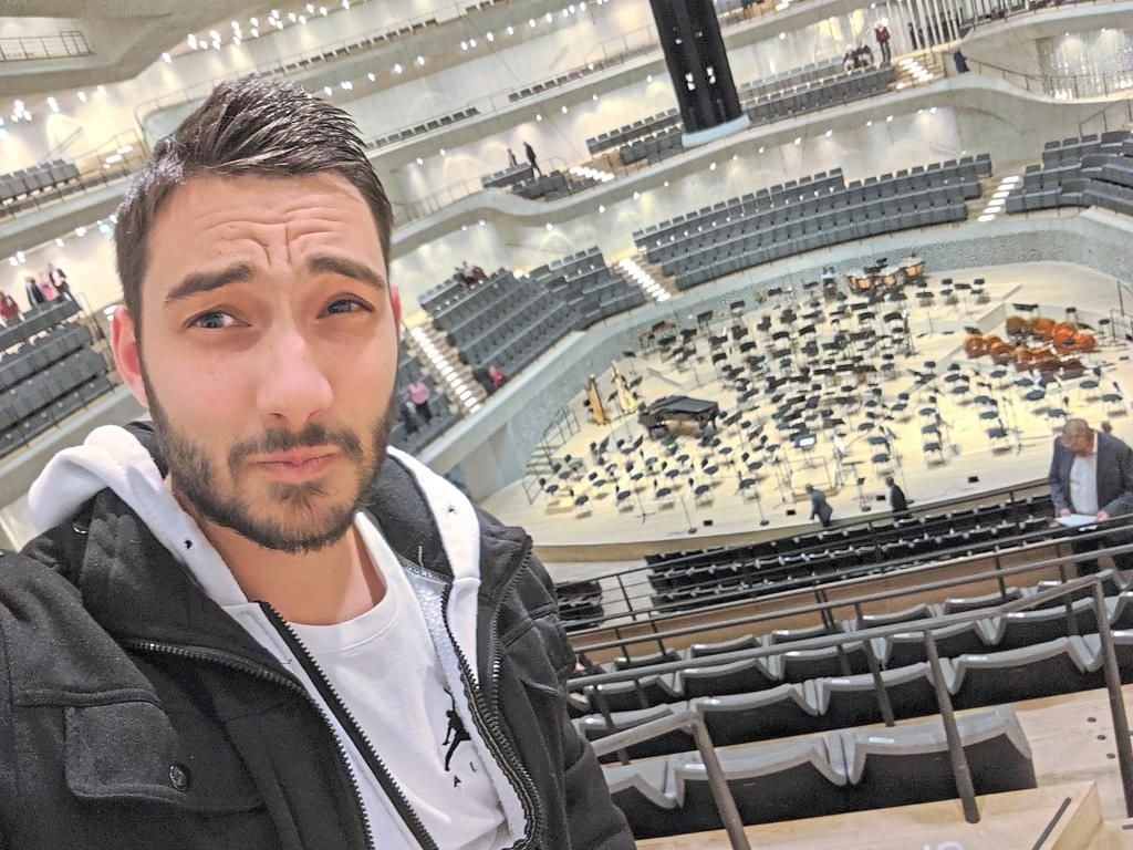 Als Rapper in der Elbphilharmonie