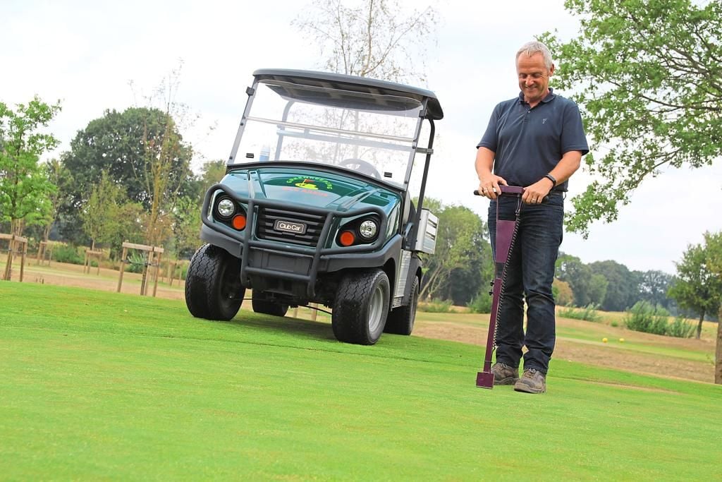 Grün ist’s nur noch auf dem Grün