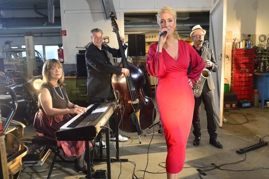 Heißer Jazz in kühler Oldie-Werkstatt