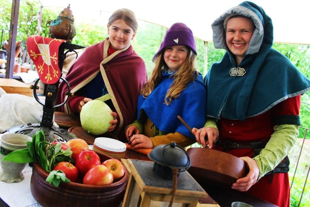 Regen lässt echte Ritter nicht rosten