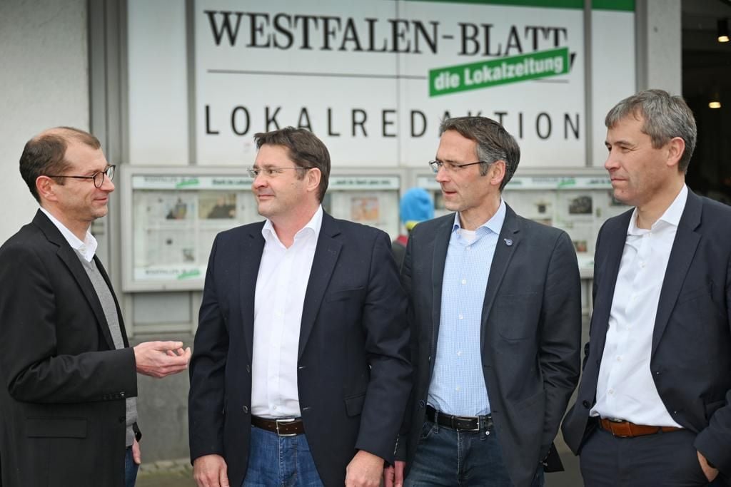 Neue Lokalchefs beim Bielefelder WESTFALEN-BLATT