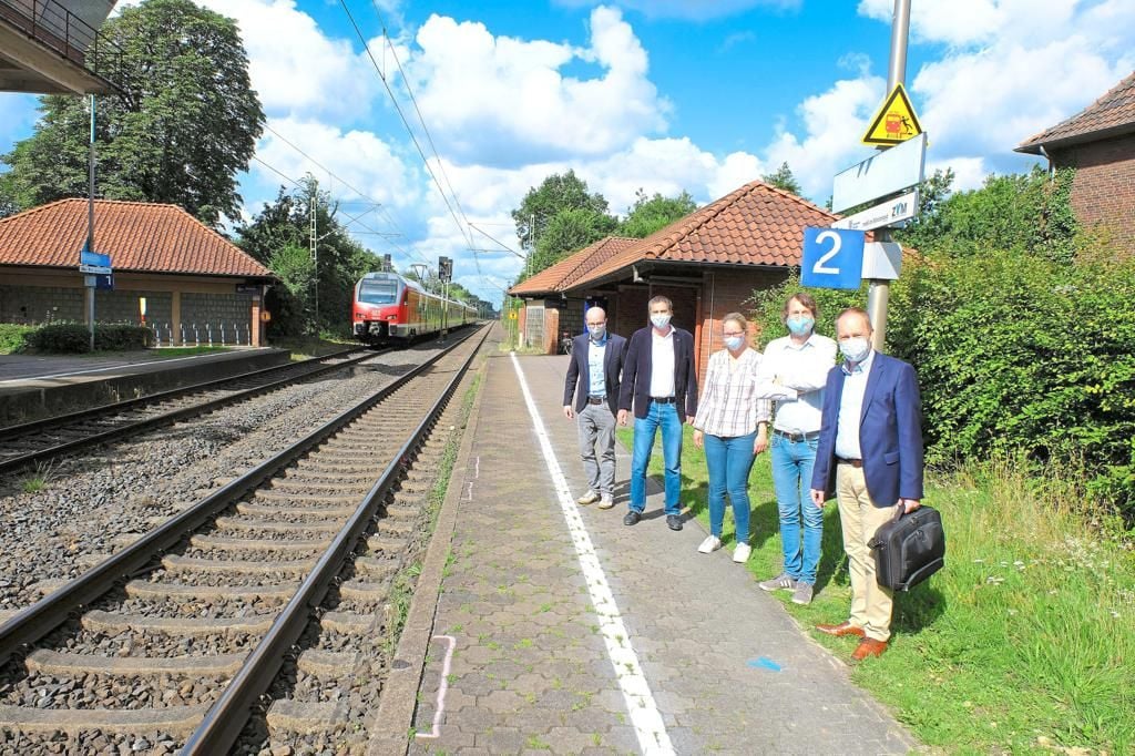 Bahnhof Bösensell wird barrierefrei